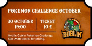 Mythic Goblin Pokemon Challenge October ( 30th of October ) – Mythic